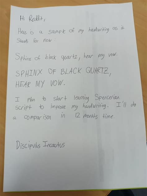 I Used To Have Particularly Bad Handwriting And It Has Gotten Better Over The Years Heres A