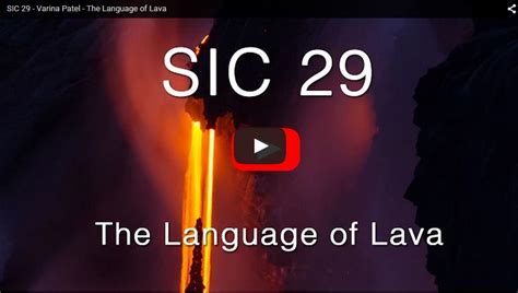 the language of lava