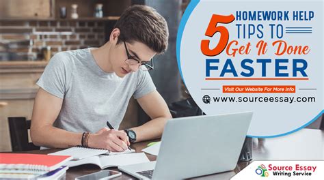 Homework Help 5 Tips To Get It Done Faster Online Homework Help