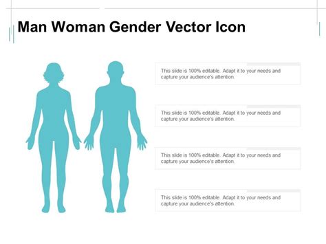 Man Woman Gender Vector Icon Ppt PowerPoint Presentation Ideas Background Image