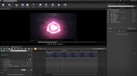 healing spell vfx creating a particle system and making a video using