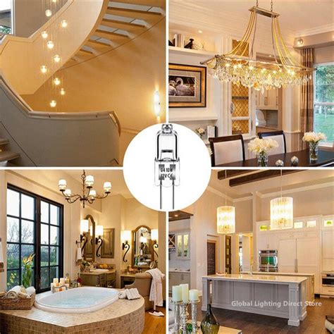 에코 할로겐 전구 캡슐 Led 램프 전구 삽입 구슬 크리스탈 램프 할로겐 전구 G4 12v 10w 20w 50w 100