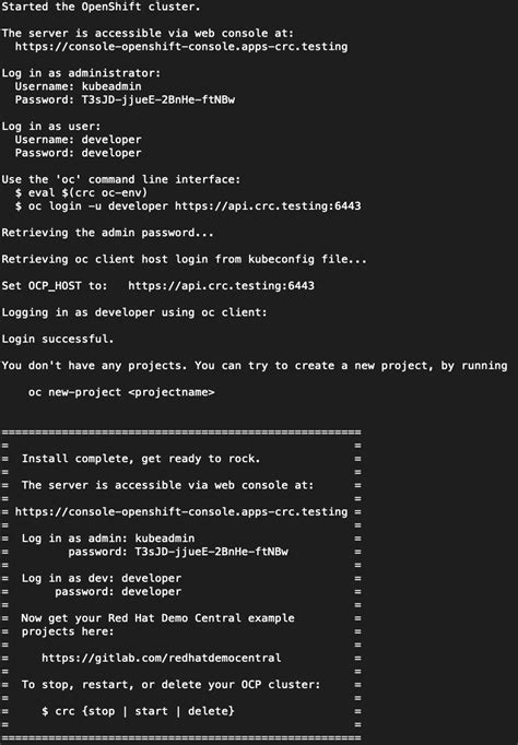 Eric D Schabell How To Setup The Openshift Container Platform 47 On Your Local Machine