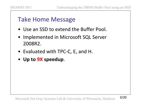 ppt turbocharging the dbms buffer pool using an ssd powerpoint