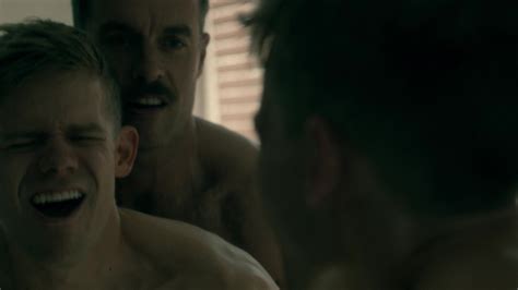 Auscaps Murray Bartlett Nude And Andrew Keenan Bolger In Looking 1 02
