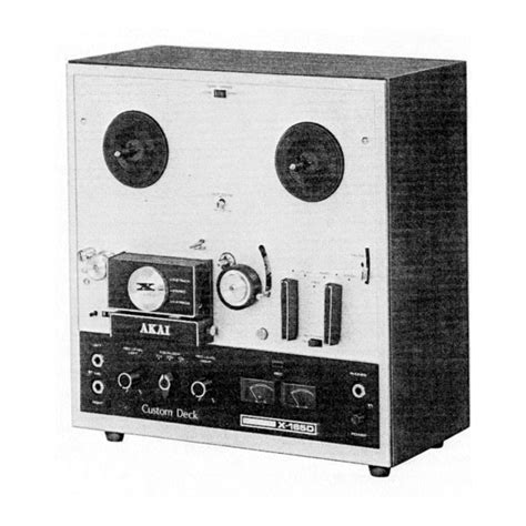 Akai X 165d Service Manual Pdf Download Manualslib