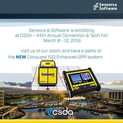Sensors And Software Inc On Linkedin Sensors And Software Is Exhibiting At The 44th Annual