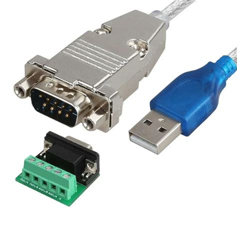 For 1 5m Usb 2 0 To Rs485 Rs 485 Rs422 Rs 422 Db9 Com Serial Port Device Converter Adapter Cable