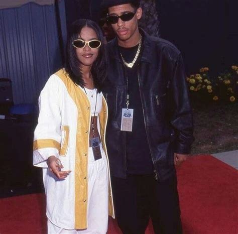 Aaliyah And Her Brother Rashad Back In 1995 Aaliyah Outfits