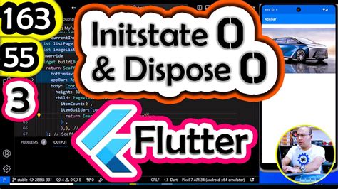 55 initState dispose Flutter Course 2024 بالعربى YouTube