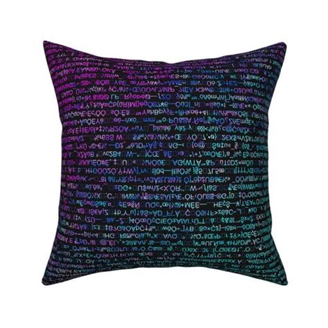 Computer Crash Code Color Fabric Spoonflower
