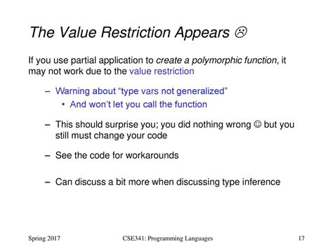Cse341 Programming Languages Lecture 9 Function Closure Idioms Ppt