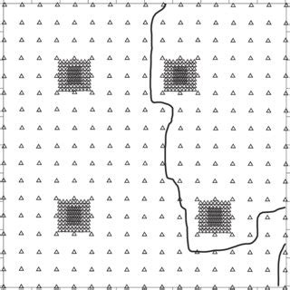 Spatial Arrangement Of The Sample Plots In The Study Area Showing The