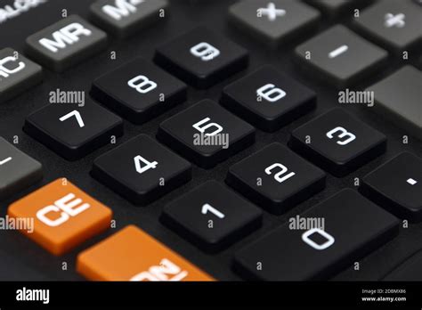 Calculator Numbers Screen Buttons Hi Res Stock Photography And Images Alamy