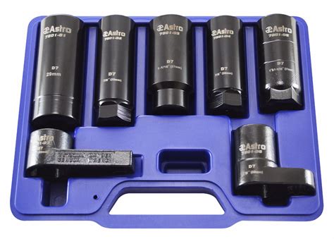 7pc Sensor And Sending Unit Socket Set Astro Pneumatic Tools