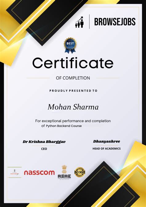 Python Backend Web Development Online Course Browsejobs