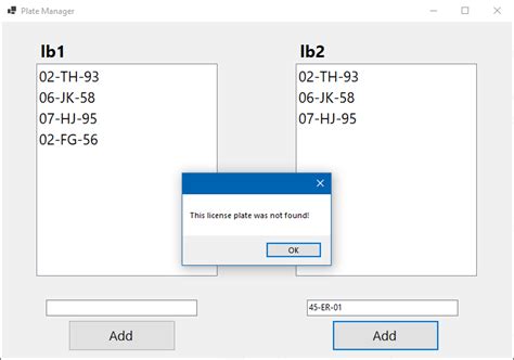 C How To Check If ListBox Contains Same Text As Another ListBox Stack Overflow