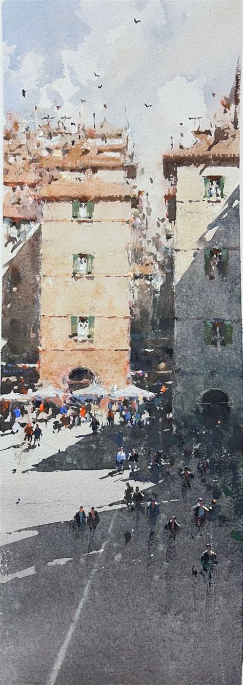 Joseph Zbukvic Principle Gallery Joseph Zbukvic Watercolor City