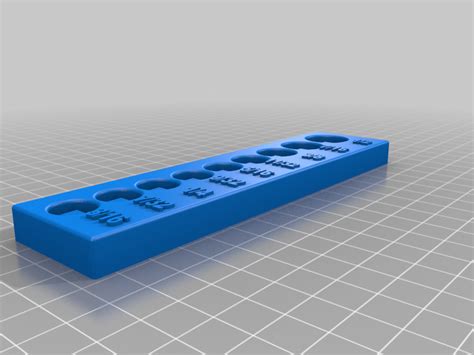 Drawer Organizer For Socket Set By Sluggles Download Free STL Model Printables Com