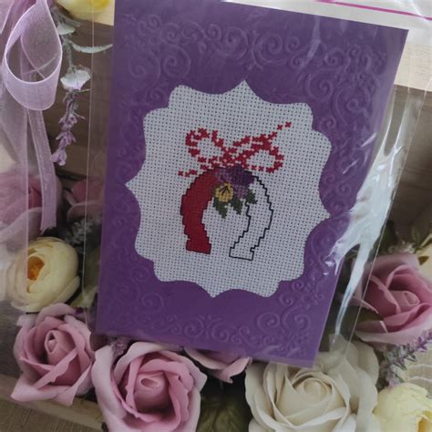 Бродирани картички за Баба Марта Handmasters Bg