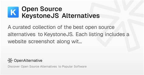 3 Best Open Source Keystonejs Alternatives 2025