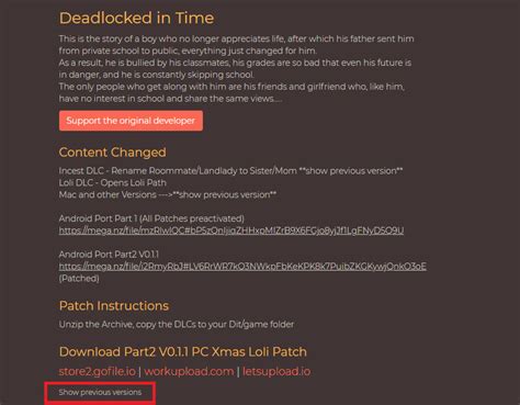 Vn Renpy Completed Deadlocked In Time [final] [neko Hime