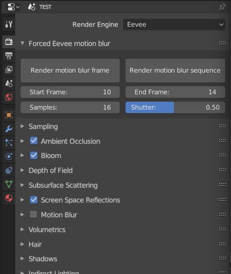 Updated July 19 2019 Eevee Real Object Based Motion Blur V0 4 3 Released Scripts And Themes