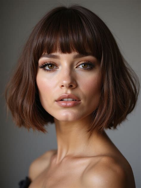 16 Bob Haircut With Bangs Styles That Are Totally On Trend
