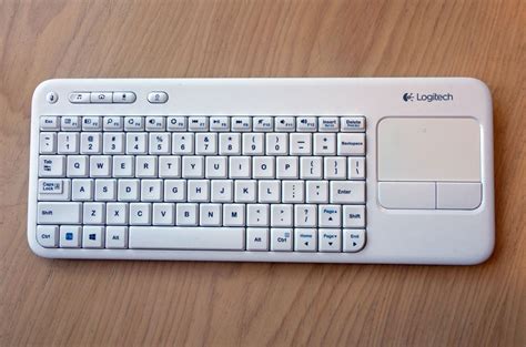 Logitech Wireless Touch Keyboard K400r Review 2014 PCMag UK