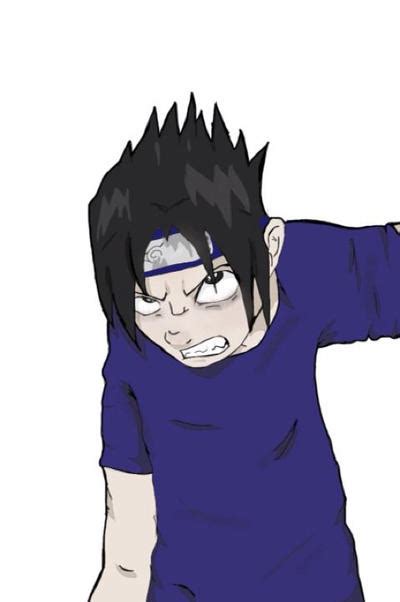 Sasuke Angry By Samteamloser On Deviantart