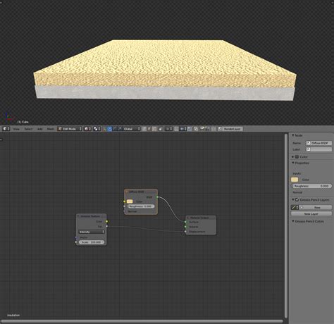 texturing distorted squished texture on mesh edges blender stack