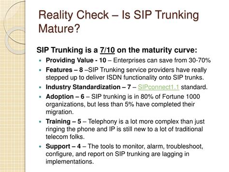PPT What We Know About SIP Trunking PowerPoint Presentation Free Download ID 771165