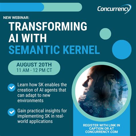 Webinar Semantic Kernel For Ai Concurrency Inc Posted On The Topic Linkedin