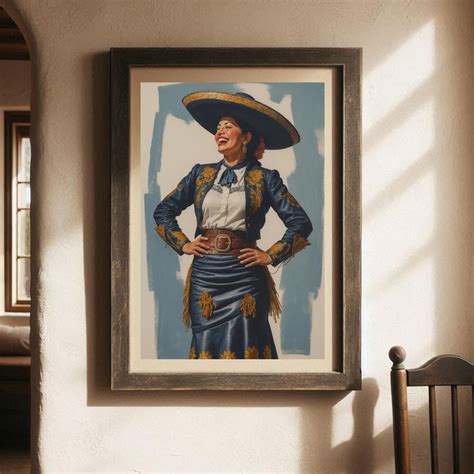 Escaramuza Charra Wall Art Hacienda Home Decor Etsy