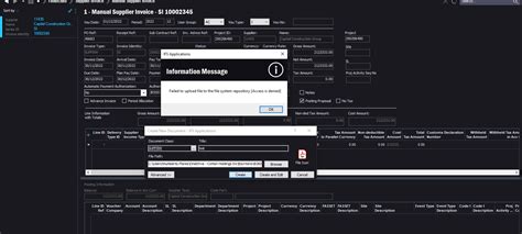 Issue Attaching A Doc In Aurena And Iee Ifs Community