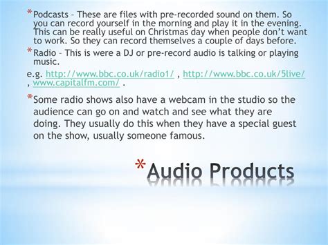 PPT Unit Audio Production PowerPoint Presentation Free Download ID
