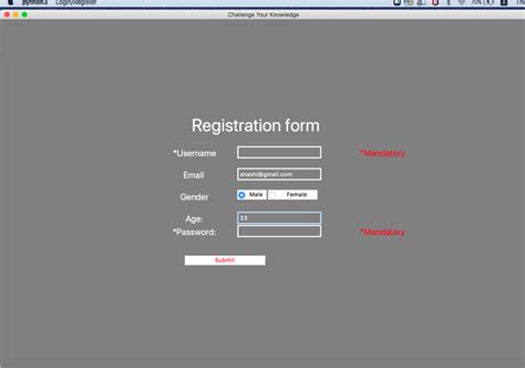 Github Shashankgurunaga Challenge Your Knowledge App My Final Year High School Project