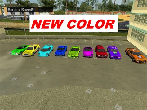 Gta Vc New Car Colors Vice City Gta Vice City