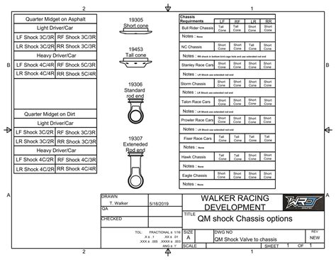 Quarter Midget Chassis Alignment Kit — Walker Racing Development