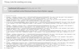 Php Laravel5 Calling A Static Method On Eloquent Model Not Working
