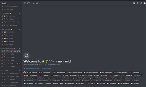 Cute Kawaii Aesthetic Discord Server Template Etsy