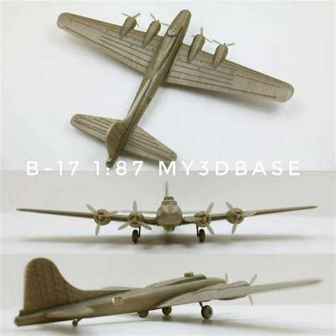 Boeing B 17 1 87 H0 Model Kit
