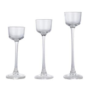 View Luminessence Long Stem Glass Tealight Candleholders