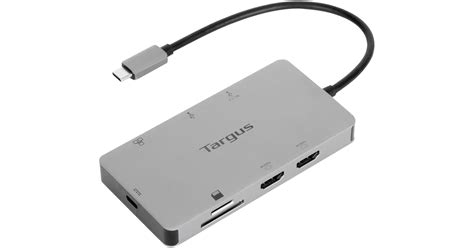Targus Usb C Dual Hdmi 4k Docking Station Dock423tt Bandh Photo