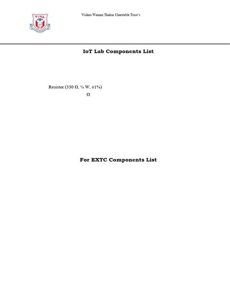 Iot Lab Components Pdf Iot Lab Components Pdf