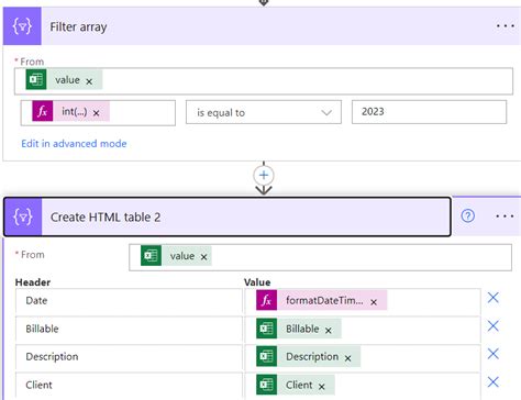 Creating An Html Table From Filtered Array In A Lo Power Platform