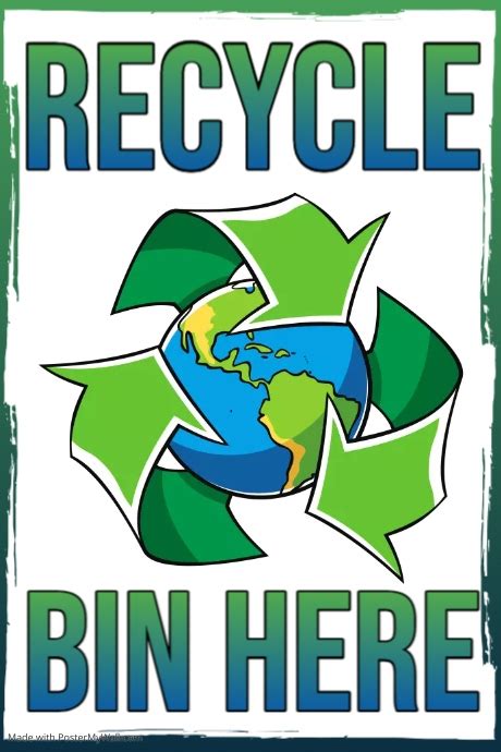 Recycle Bin Poster Template 1 Postermywall