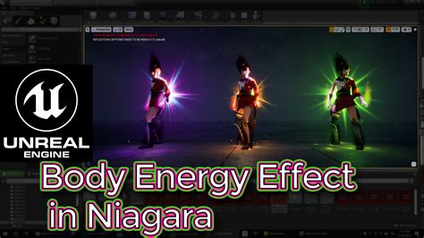 Unreal Engine Body Energy Effect In Niagara Tutorials Cghow Ashif Ali