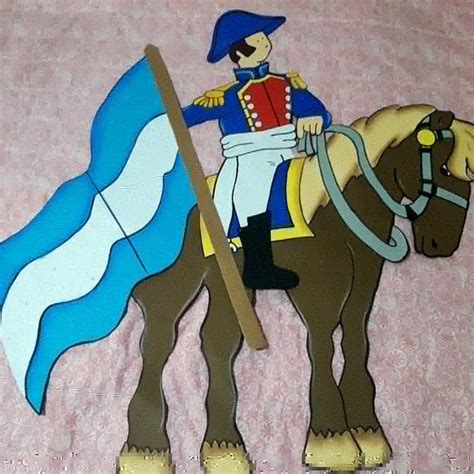 General Manuel Belgrano Carteles Infantiles Dia De La Patria