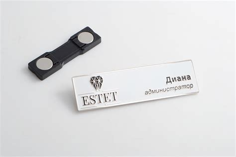 Бейджи металлические на магните заказать в Москве – MadeMetall.ru